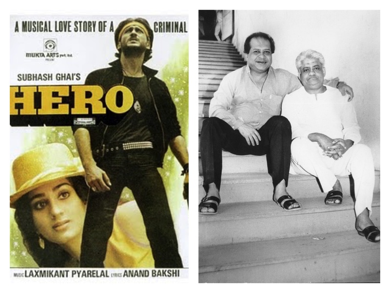 HERO 1983. Laxmikant-Pyarelal & Subhash Ghai. A PERFECT BOLLYWOOD ...
